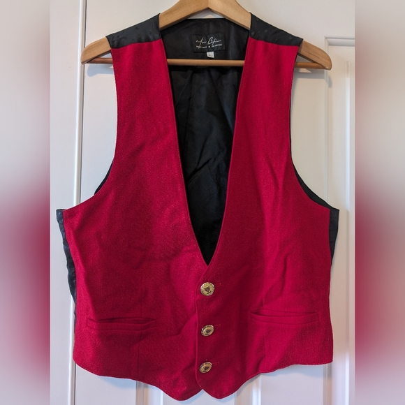 marc baxis | Suits & Blazers | Vintage Harvard University Wool Vest By ...